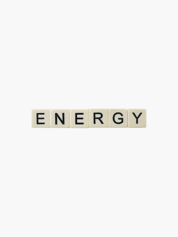 "Energy Sticker" Sticker by Xxphoenix | Redbubble