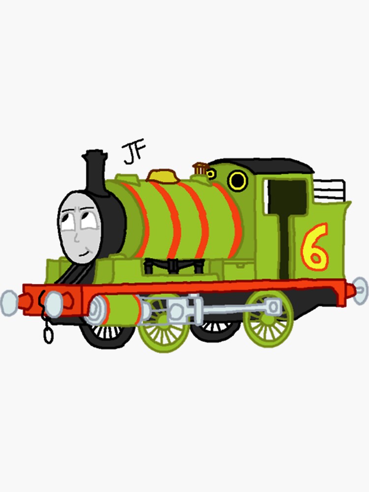 "RWS Percy the Small Engine" Sticker by v18korbin | Redbubble