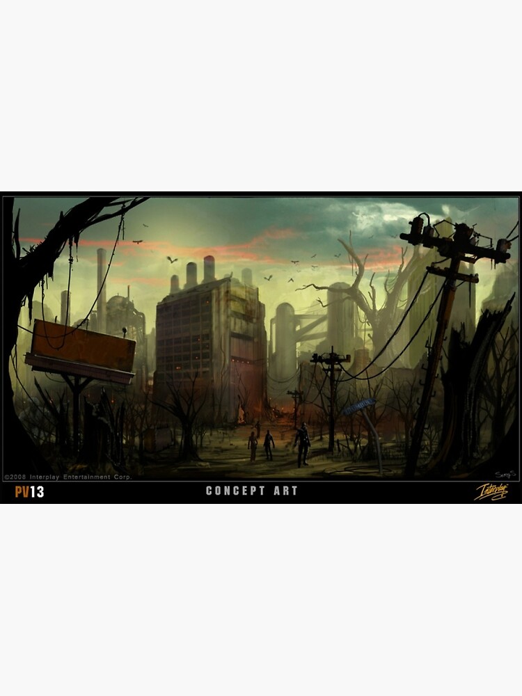 "Fallout Interplay Concept Art" Photographic Print by Destiny-Artist ...