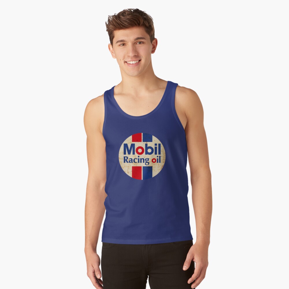 "Mobil Racing Oil - retro logo badge" Sticker for Sale by peterpaz ...