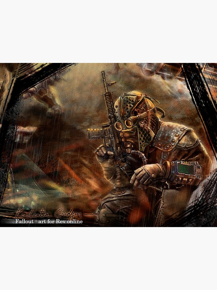 "Fallout Raider Gaming Art" Poster for Sale by Destiny-Artist | Redbubble