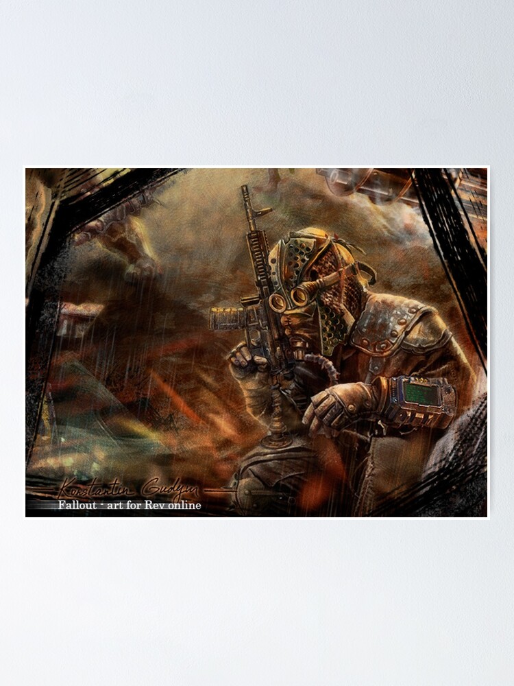 "Fallout Raider Gaming Art" Poster for Sale by Destiny-Artist | Redbubble