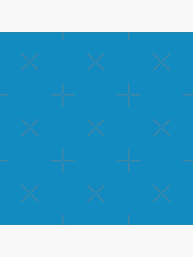 "Pantone Lochmara Blue Solid Color" Sticker for Sale by PabloPatterns ...