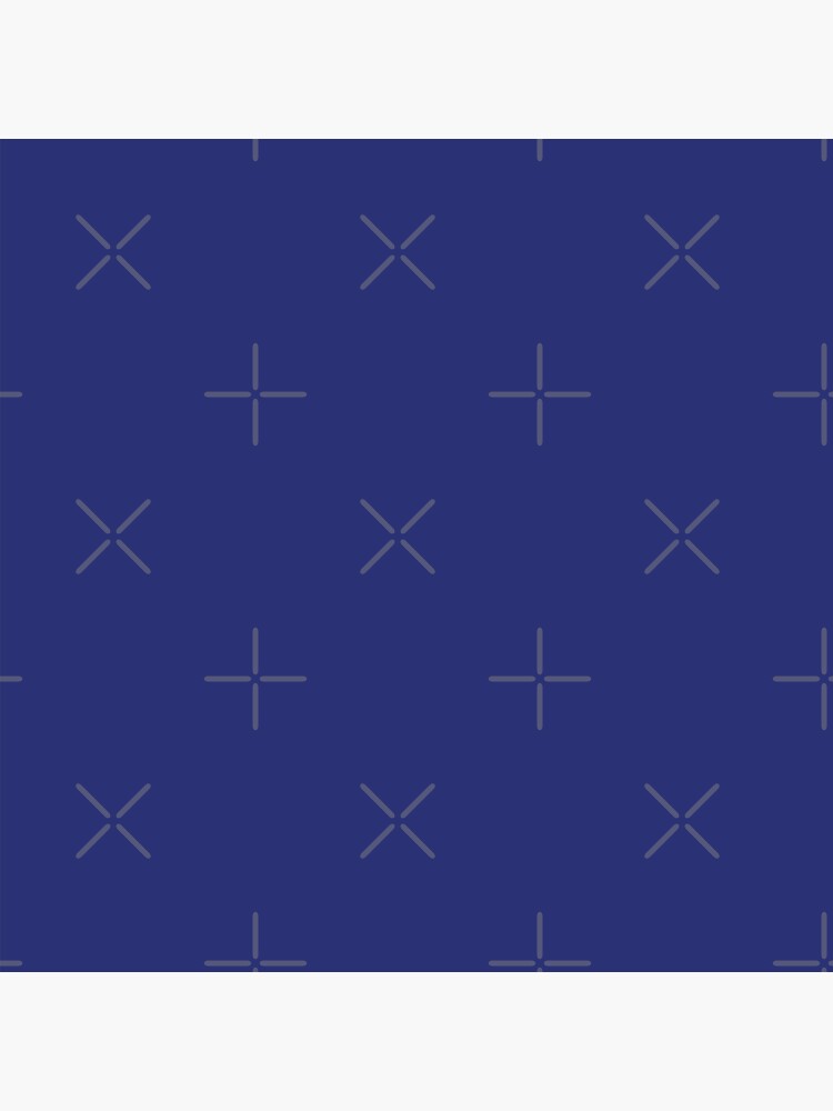 "Lucky Point Blue Solid Color" Sticker for Sale by PabloPatterns ...