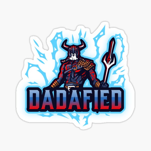 "Dadafied Logo" Sticker for Sale by Talon0226 | Redbubble