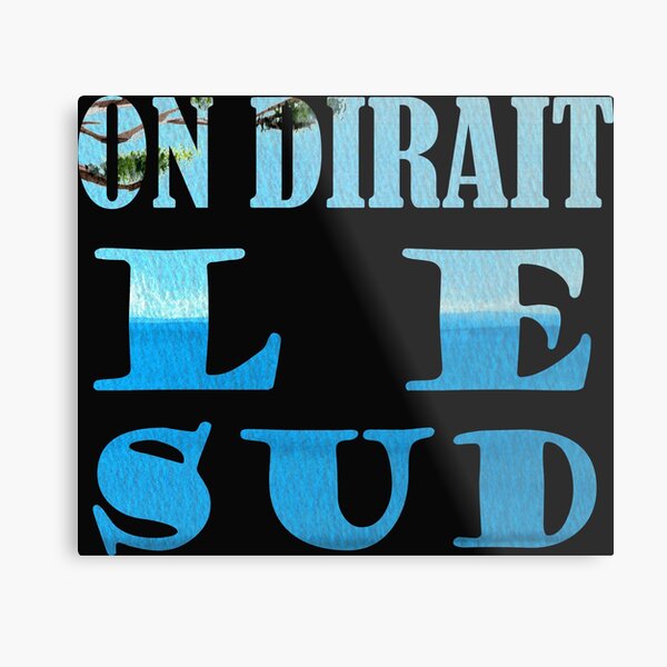 Lámina metálica «se parece a la tipografía grande con letras del Sur en ...