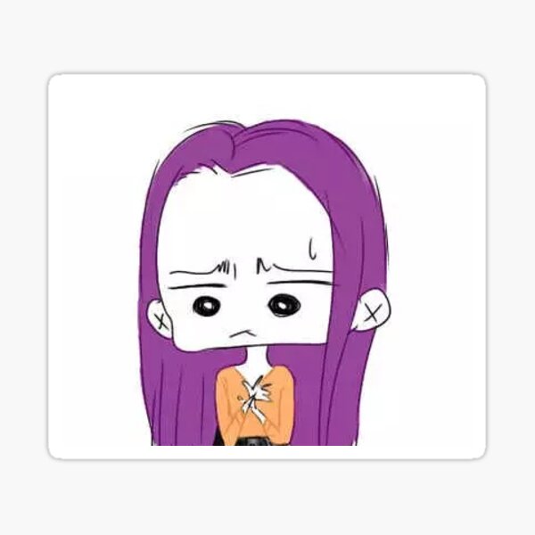 "Confused face" Sticker for Sale by rikki-koin | Redbubble