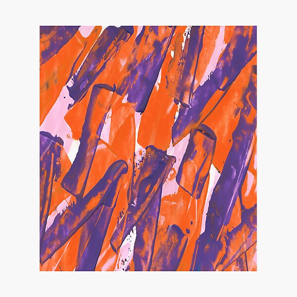 Lámina fotográfica for Sale con la obra «Textura de pintura acrílica ...