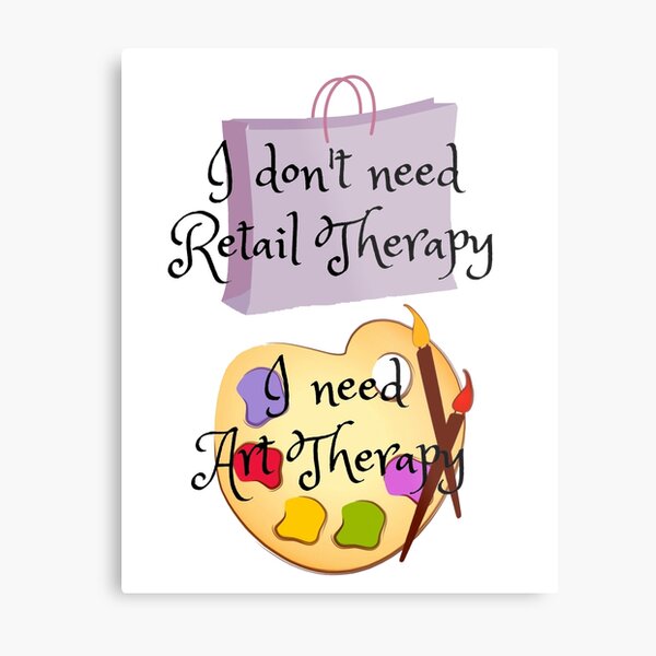 Retail Therapy Wall Art | Redbubble