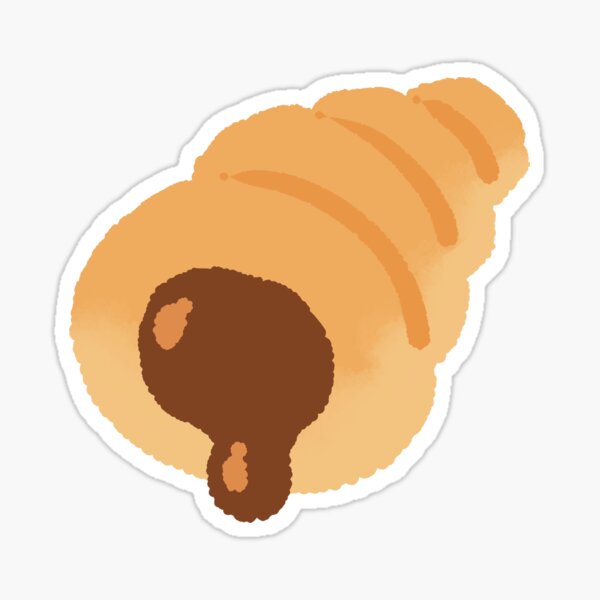 "chocolate cornet" Sticker by risaee | Redbubble