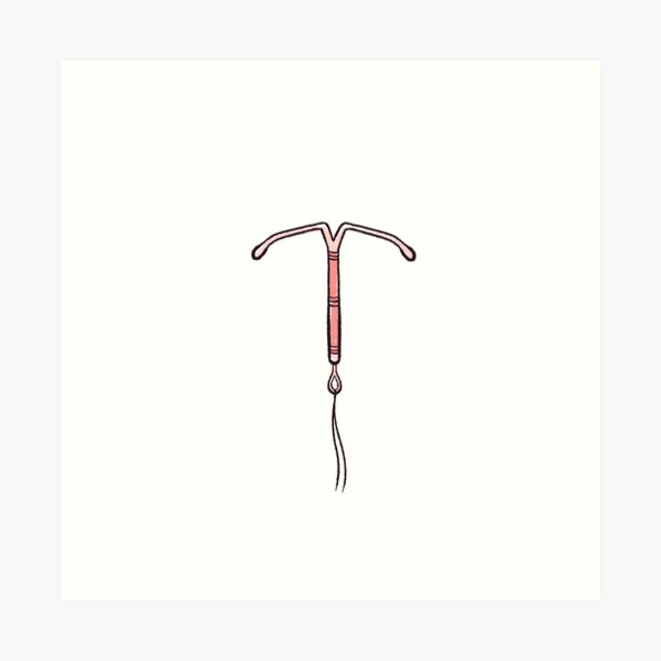 "IUD (single)" Art Print by TheMeanMagenta | Redbubble