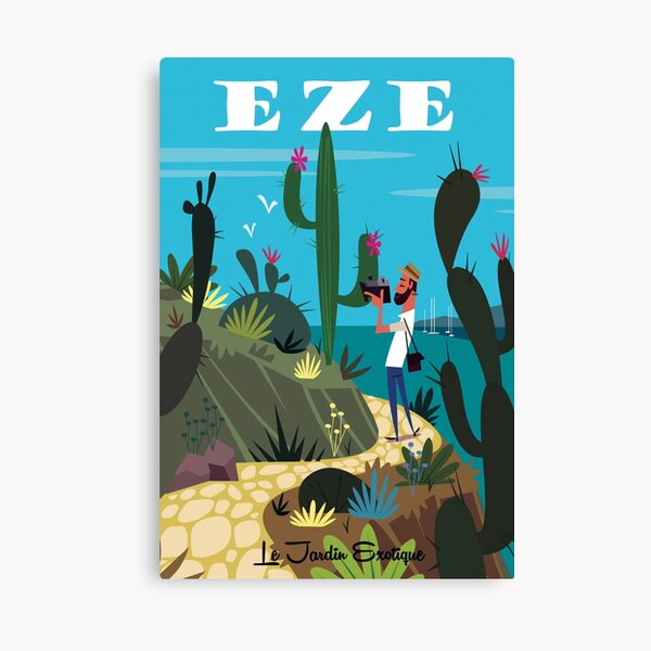 "Eze Poster" Canvas Print for Sale by Gary Godel | Redbubble