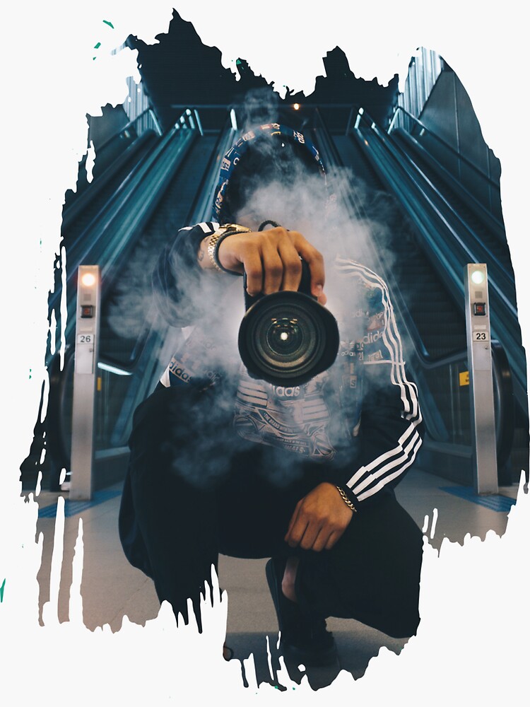 "photography shooting" Sticker for Sale by FadyTamer | Redbubble