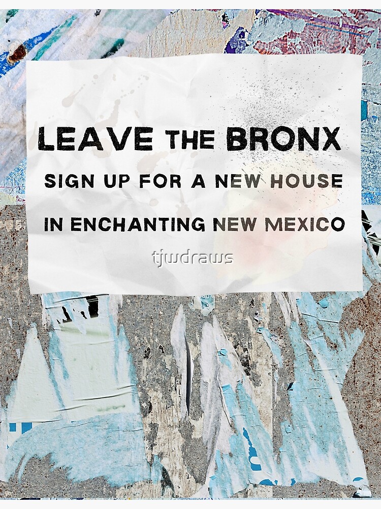 "Leave The Bronx Flyer - Inspired by MST3K Riff on Escape 2000 (AKA ...