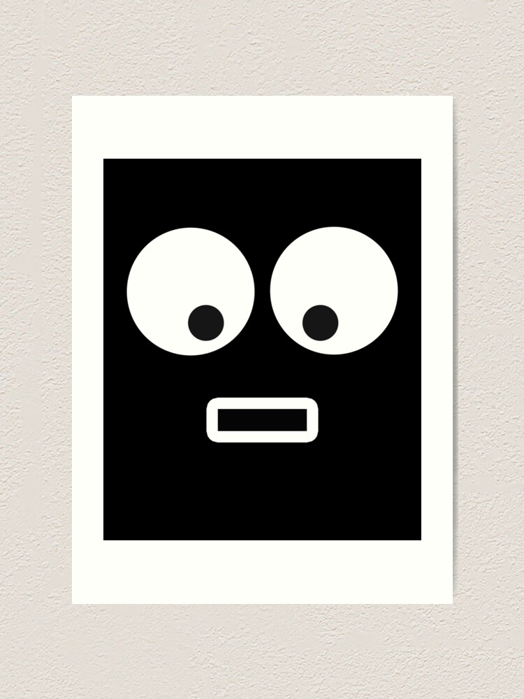 "Mood Introvert Face" Art Print for Sale by Meliafroggy | Redbubble