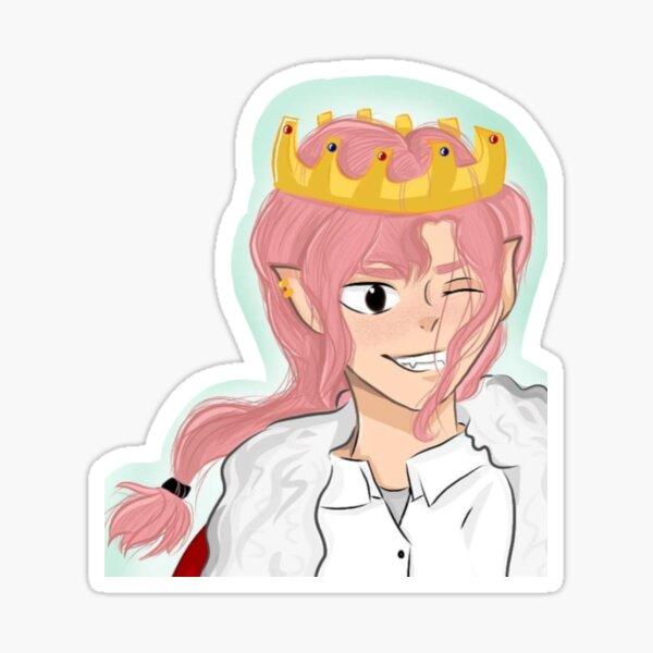 "Technoblade" Sticker by Lessie88 | Redbubble