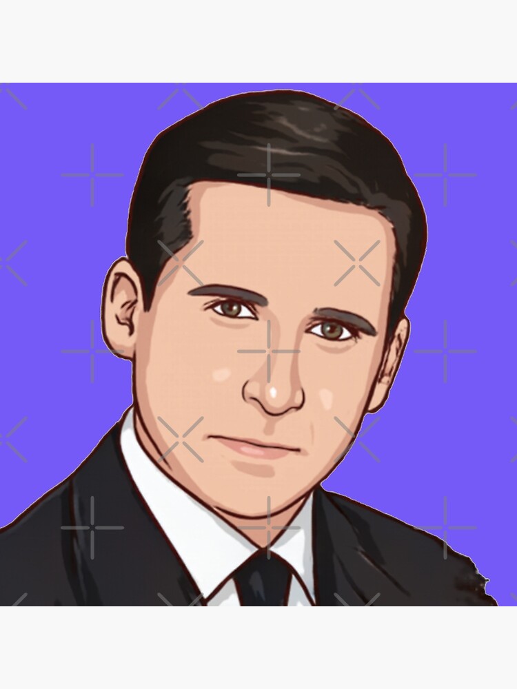 "Michael scott - tv show The Office" Poster by Apurva- | Redbubble