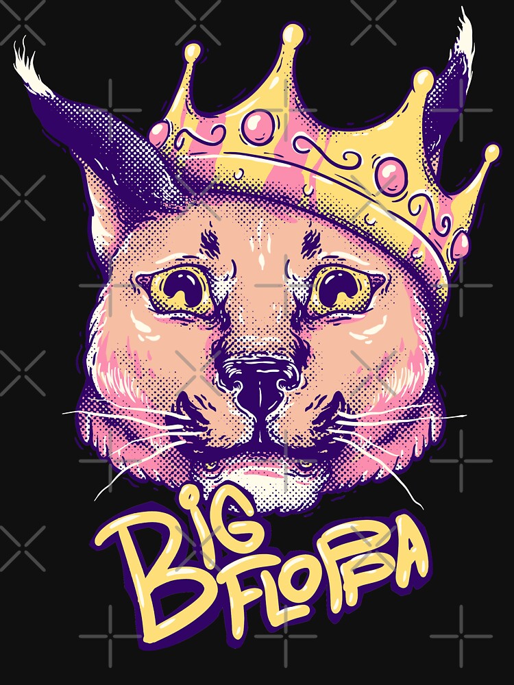 "Da Big Floppa - New Rapper with King Crown | Floppa Cube Flop Flop ...
