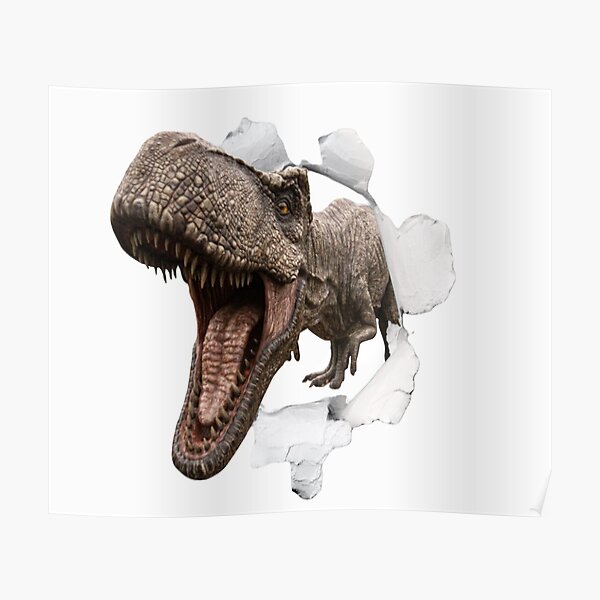 "Daddy, T Rex Selfie, Dinosaur, Tyrannosaurus Rex" Poster by ...