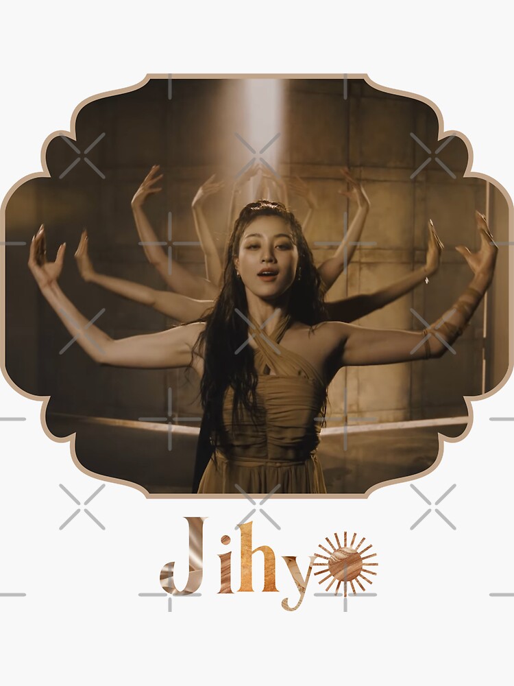 "JIHYO - CROWN" Sticker for Sale by LainysShop | Redbubble