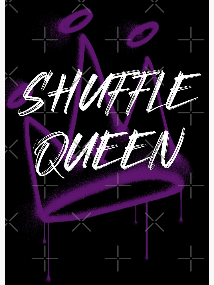 "Shuffle Queen Crown Graffiti Logo " Photographic Print for Sale by ...