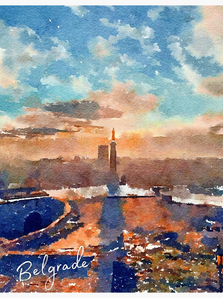 "Beograd Belgrade Belgrado 33" Poster for Sale by Dentalism | Redbubble