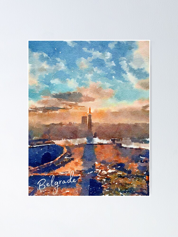 "Beograd Belgrade Belgrado 33" Poster for Sale by Dentalism | Redbubble