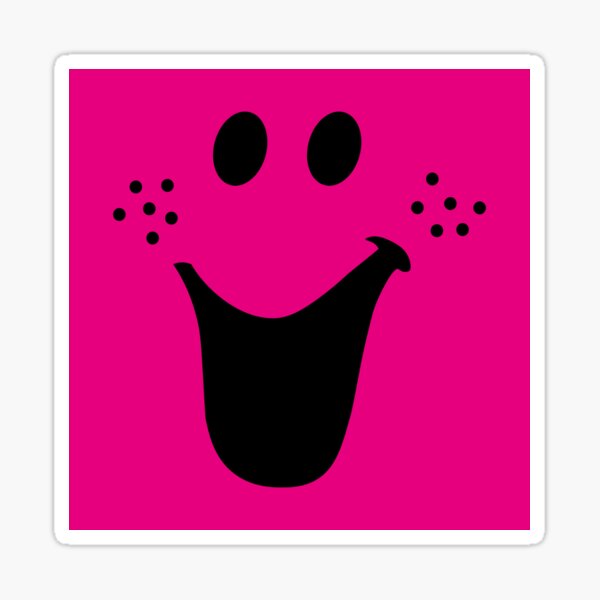 "Little Miss Talkative" Sticker for Sale by KinkyKaiju | Redbubble