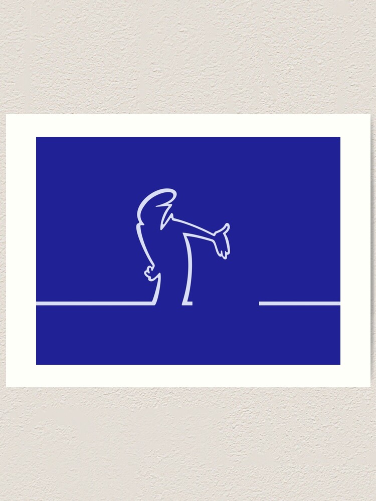 "La Linea" Art Print for Sale by ADDADESIGN | Redbubble