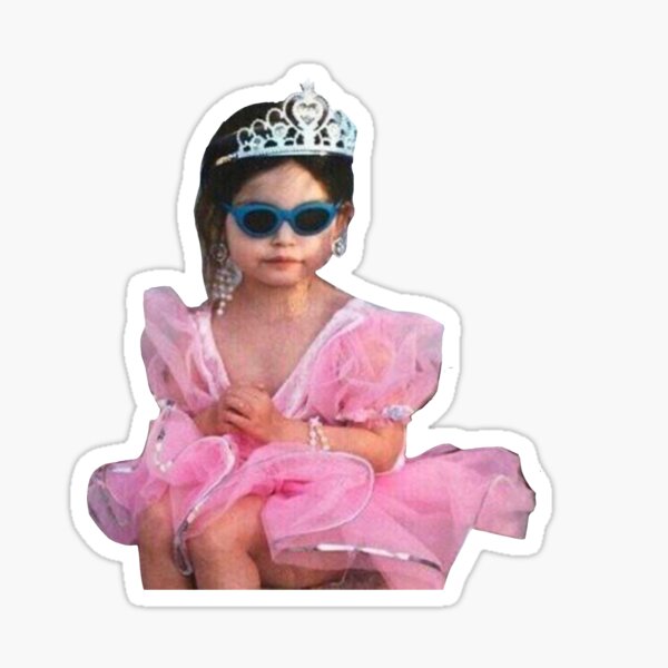 "Little princess girl meme" Sticker by TOTORS | Redbubble