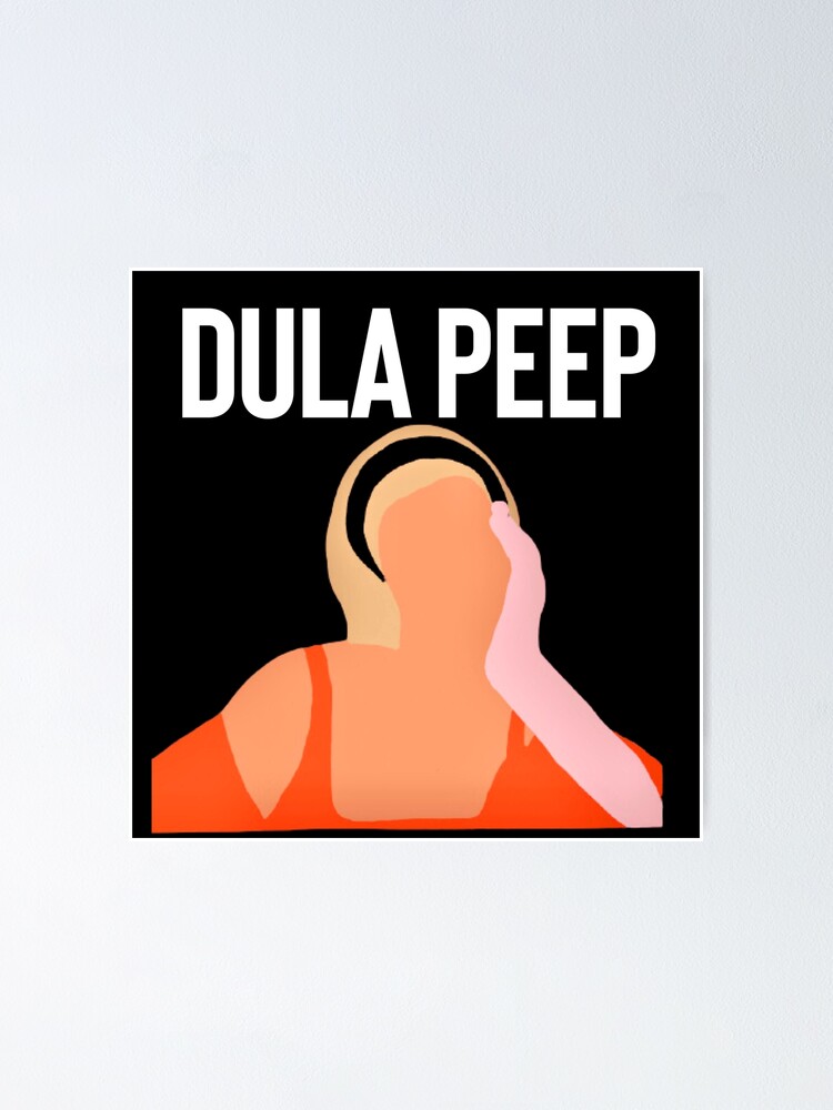 "DULA PEEP|Dua Lipa|sugaboo|illustration " Poster by Lavannya | Redbubble