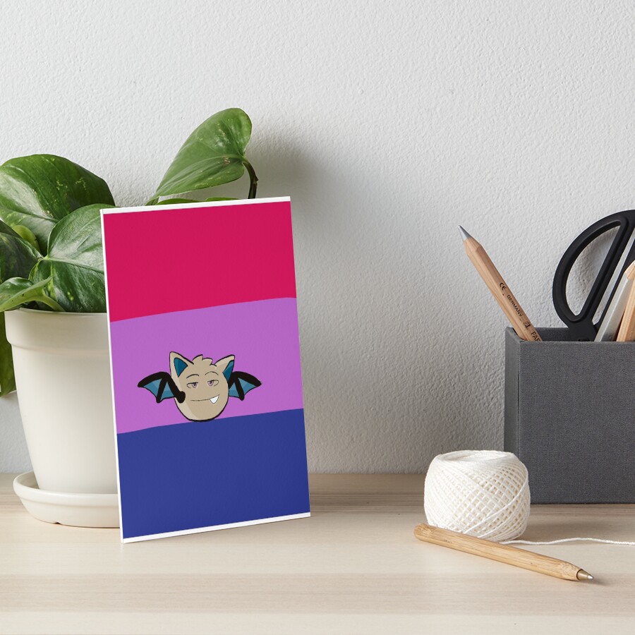 "Benny the Bat" Art Board Print by honeyvelvet | Redbubble