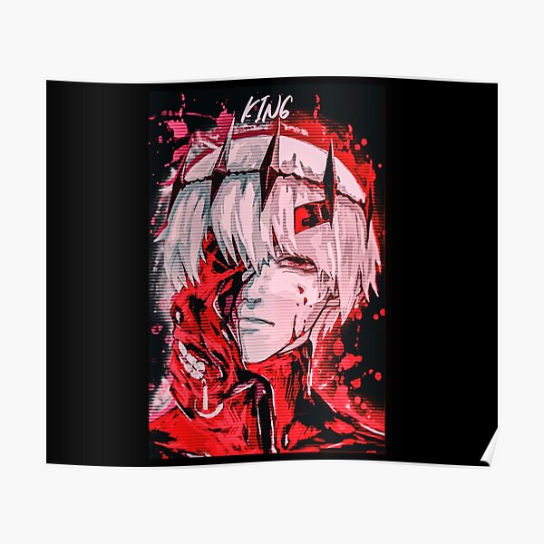 "King Kaneki" Poster by Megaalinz | Redbubble