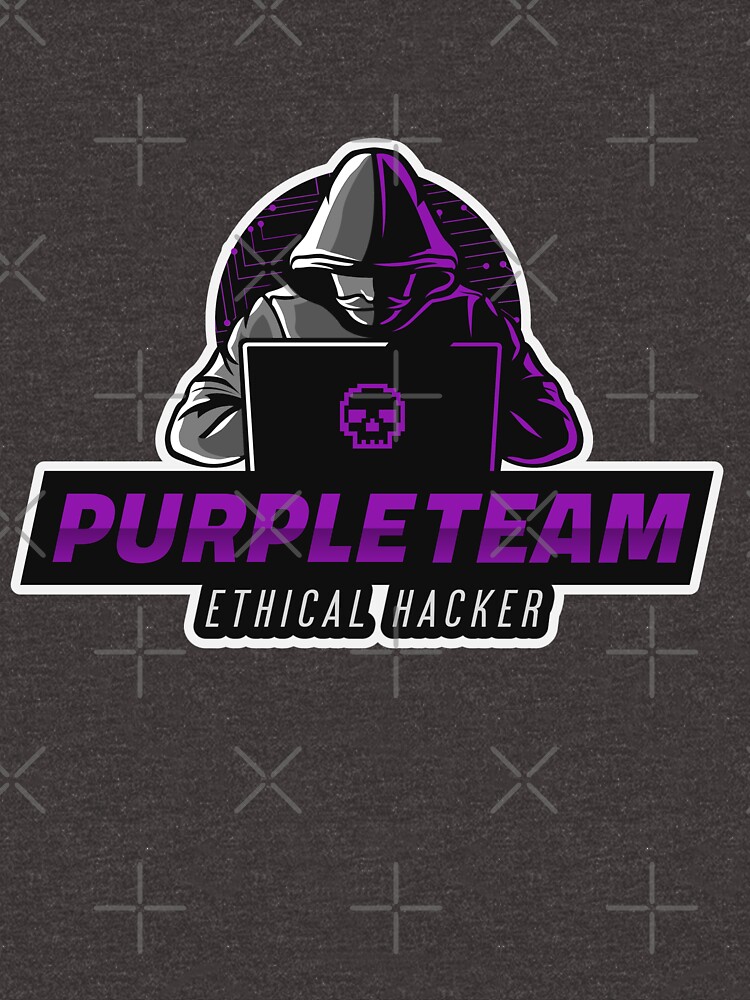 "Purple Team | Hacker design" T-shirt for Sale by leo-jess | Redbubble ...
