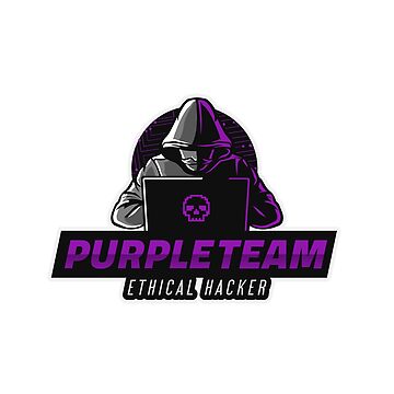 "Purple Team | Hacker design" Sticker by leo-jess | Redbubble