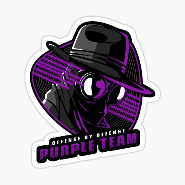 "Purple Team | Hacker design" Sticker by leo-jess | Redbubble