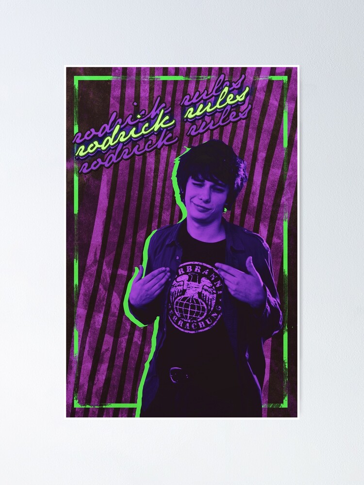 "Neon Devon Bostick Rodrick Heffley Collage Design" Poster von goon ...