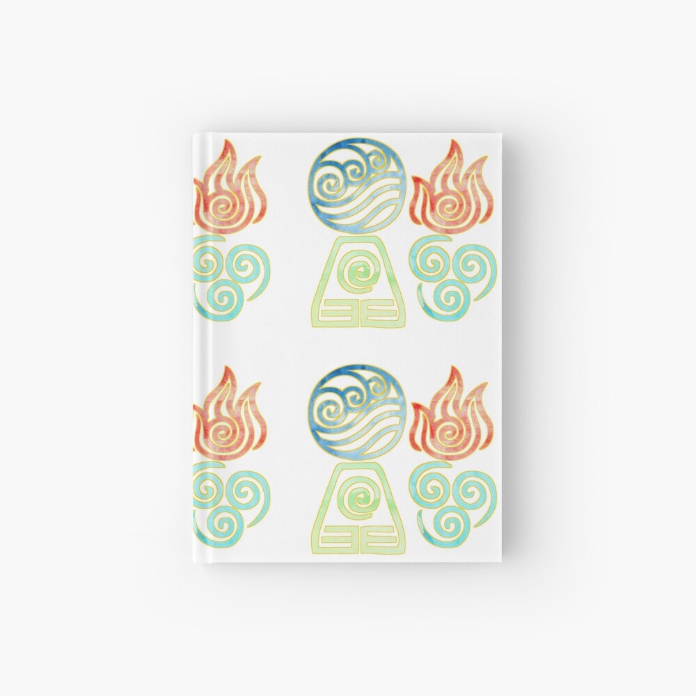 "Avatar: The Last Airbender Bending Signs" Sticker for Sale by ...