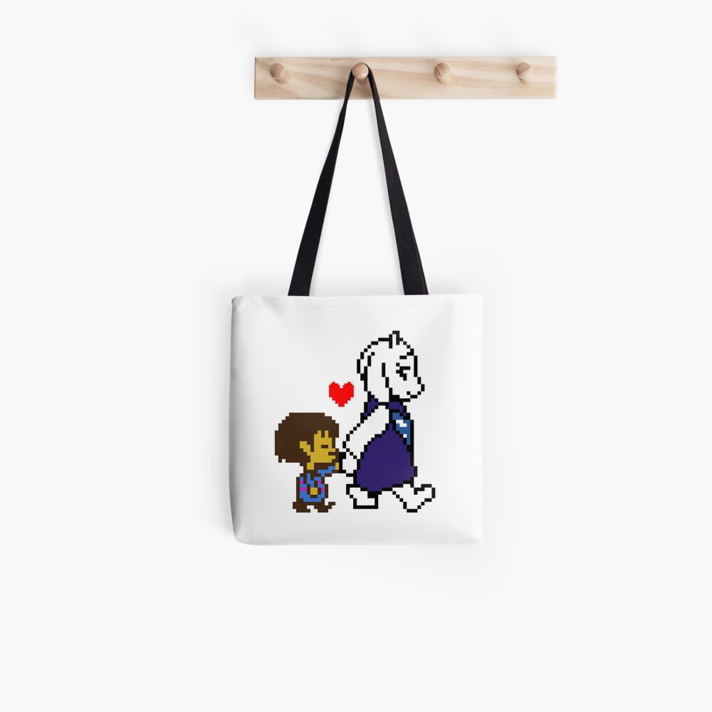 "Toriel & Frisk - Helping Hand" Tote Bag for Sale by tinybiscuit ...