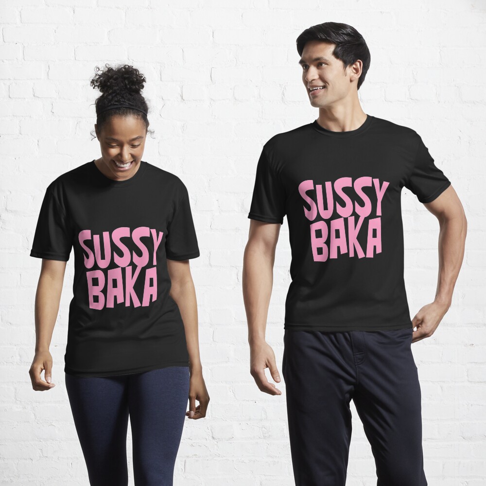 "Sussy Baka (Ur such a sussy baka meme) Tik tok" Active T-Shirt for ...