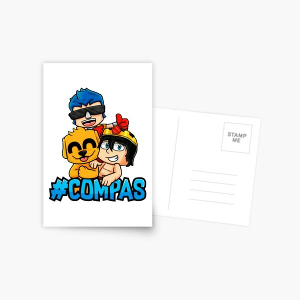 Postal con la obra «Los Compas team» de GadirMilenario | Redbubble
