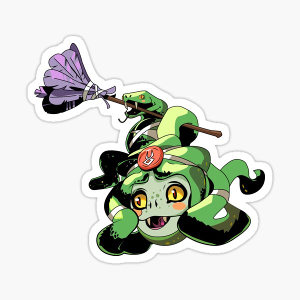 Dusa Hades Game Sticker For Sale By Migi Desu Redbubble