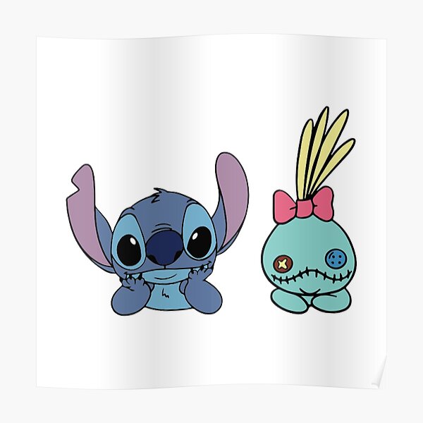 "Stitch and Scrump" Poster for Sale by ashleyherkie | Redbubble