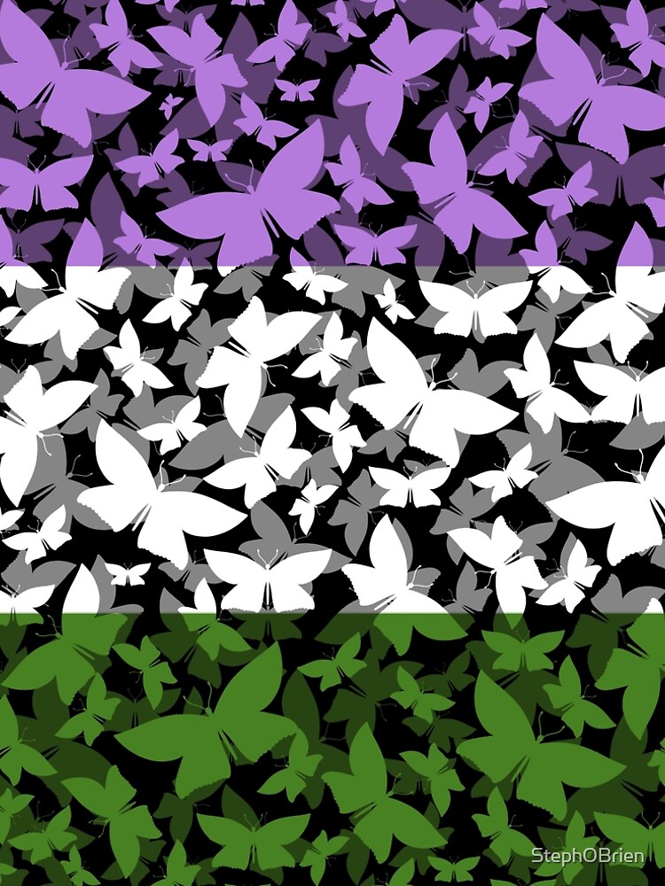 "Veil of Butterflies, Pride Series - Genderqueer" A-Line Dress for Sale ...