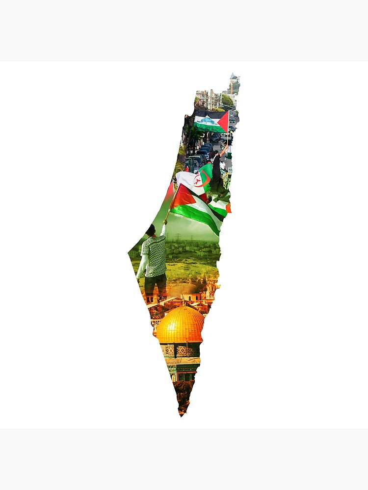"Free Palestine Country Shape" Poster for Sale by renatotrentin | Redbubble