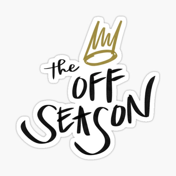 "THE OFF SEASON" Sticker for Sale by meeemsie | Redbubble