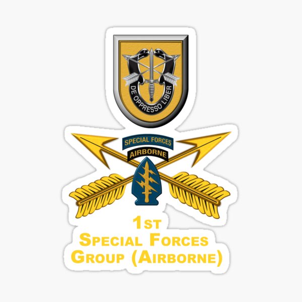 " 1st Special Forces Group (Airborne)" Sticker for Sale by ...