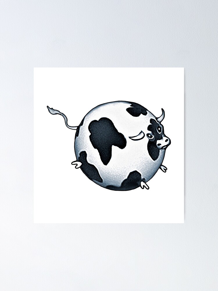 "Spherical Cow " Poster for Sale by Socks317 | Redbubble