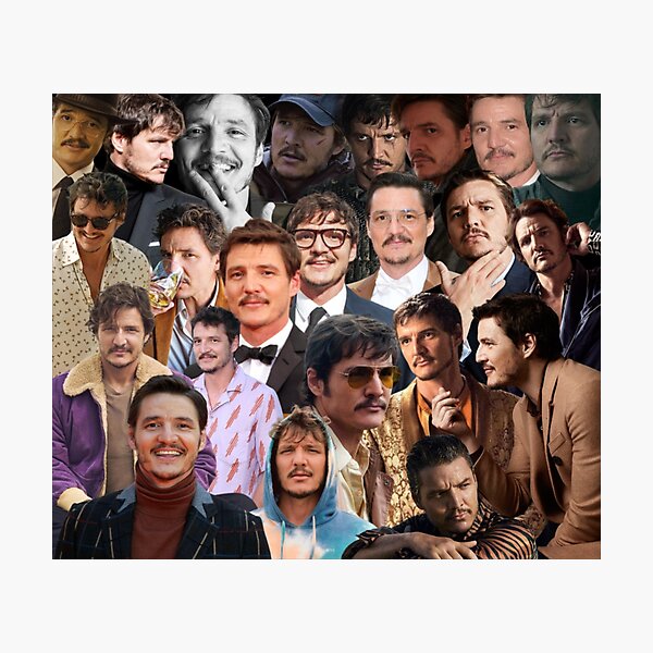 "Pedro Pascal Photo Collage" Photographic Print for Sale by morinoon ...