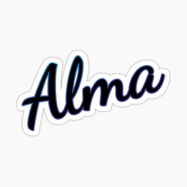 "Alma" Sticker for Sale by ArtPop88 | Redbubble